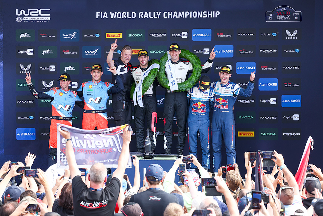 Ogier behúzta a TOYOTA GAZOO Racing számára a Finn Ralit - Toyota Koto ...