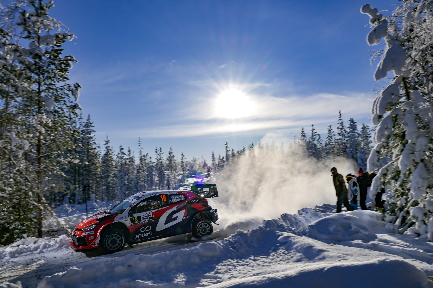 Fantasztikus négyes: tarolt a TOYOTA GAZOO Racing a 2026-os WRC svéd ...